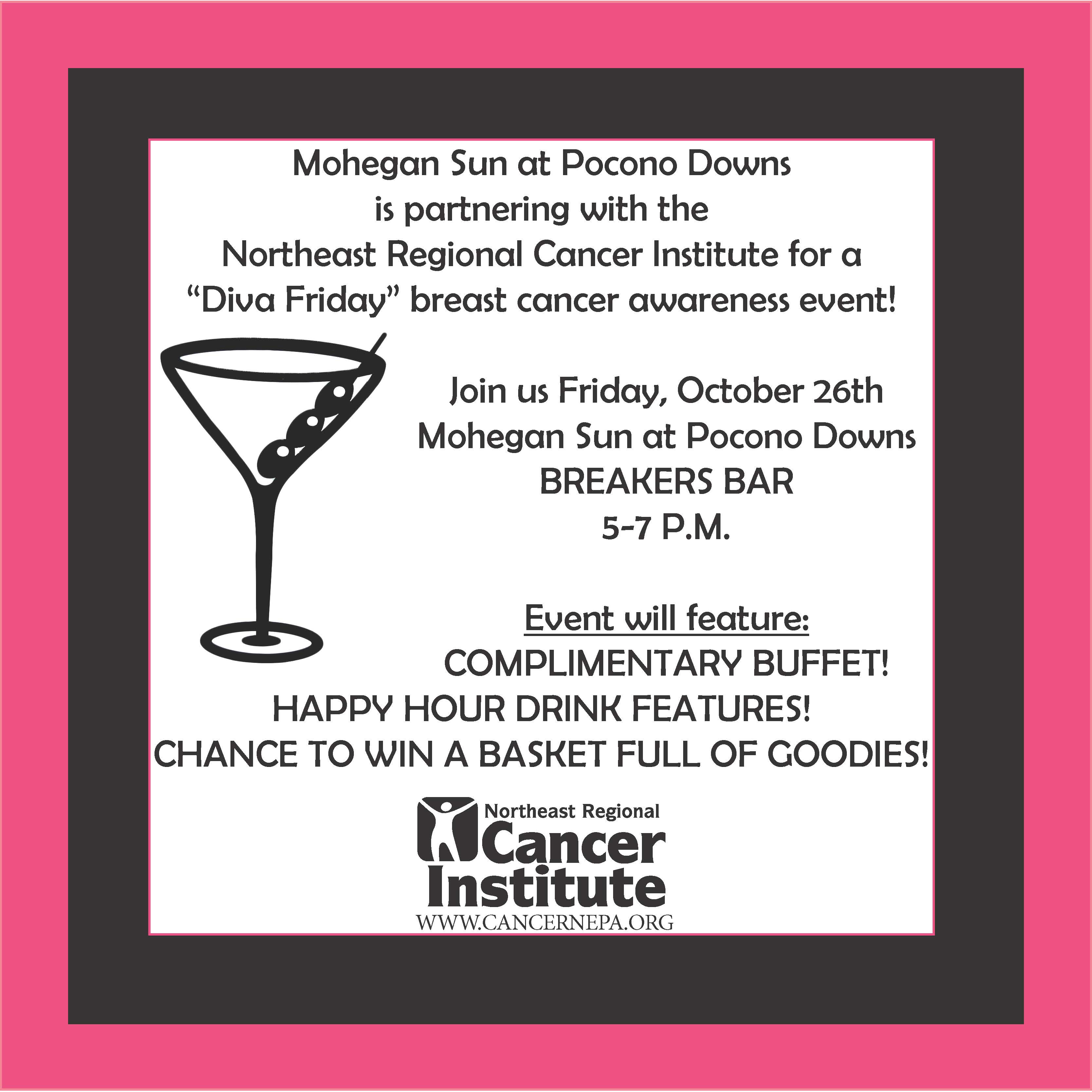 Join Us for a "Diva Friday" Breast Cancer Awareness Event! - Northeast ...
