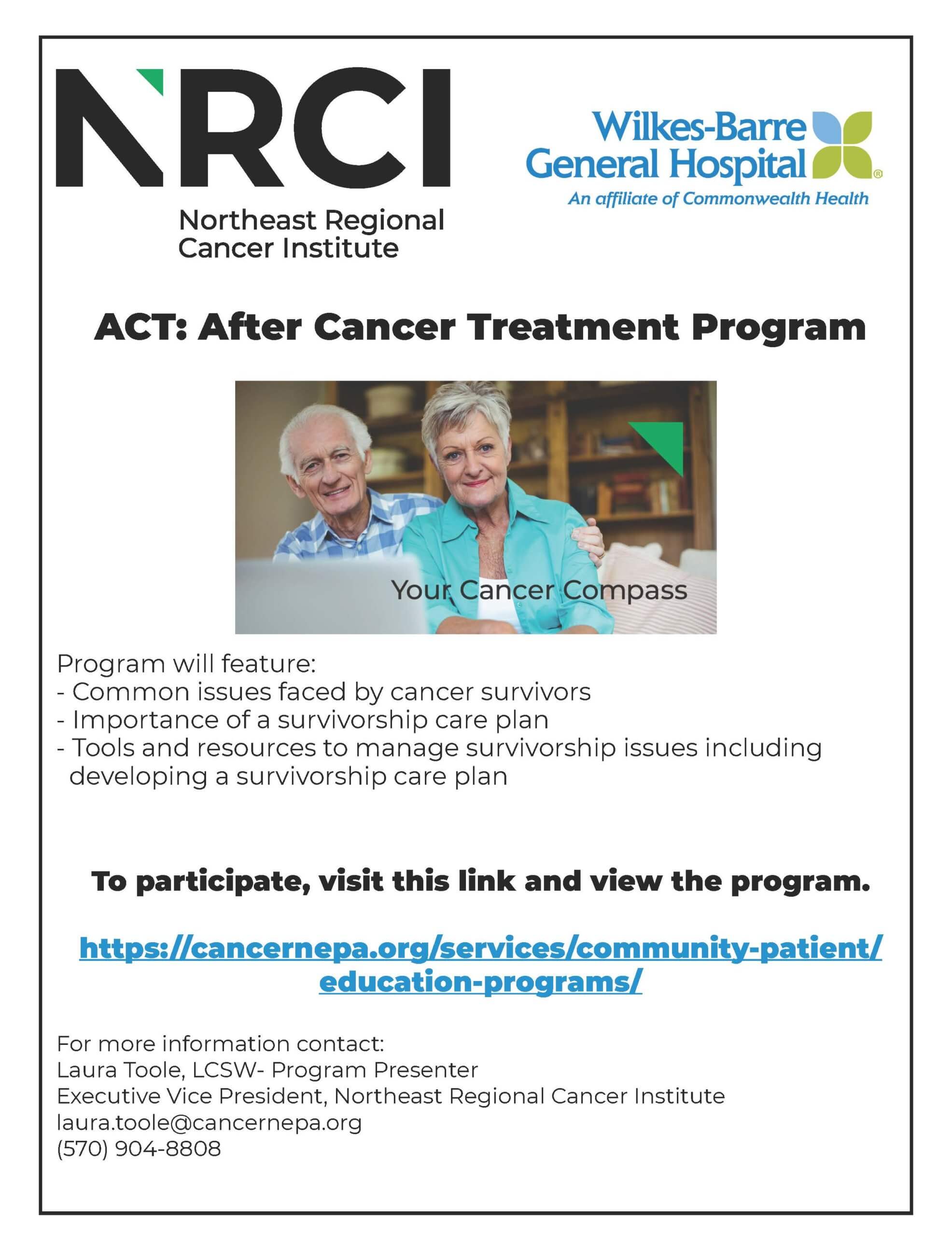 Education Programs - Northeast Regional Cancer Institute